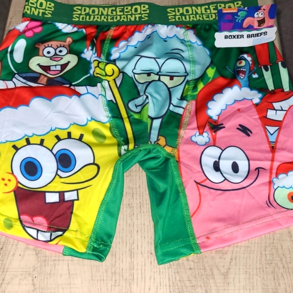 Nickelodeon | Underwear & Socks | Spongebob Squarepants Boxer Briefs ...